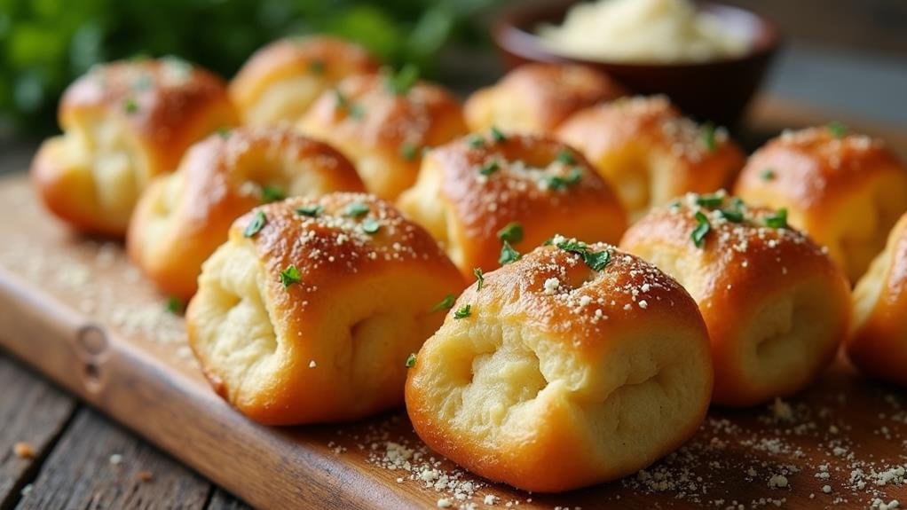 Parmesan Bread Bites Recipe | Easy Cheesy Appetizer