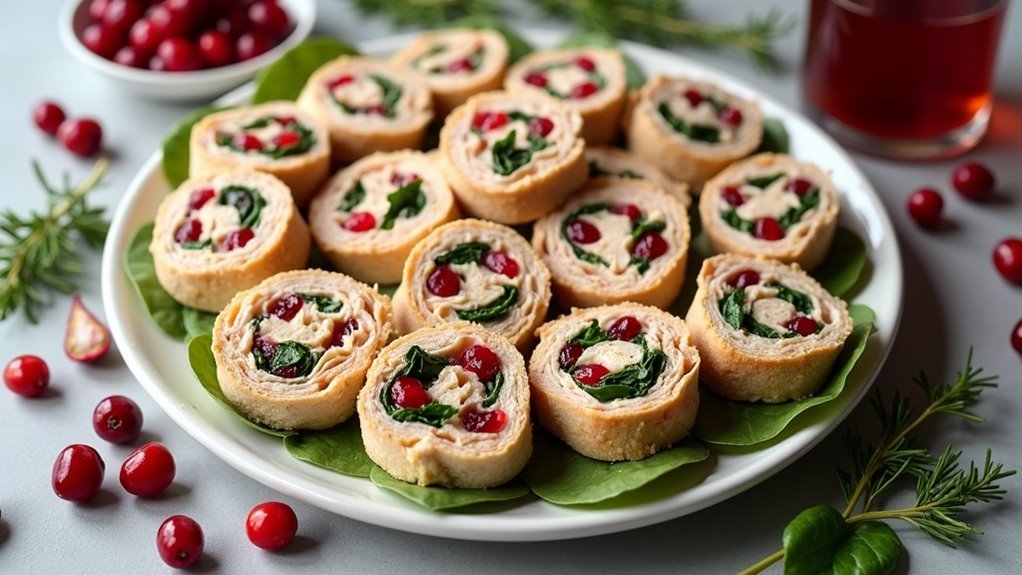 Turkey Cranberry Pinwheel Appetizers: A Festive Finger Food ...