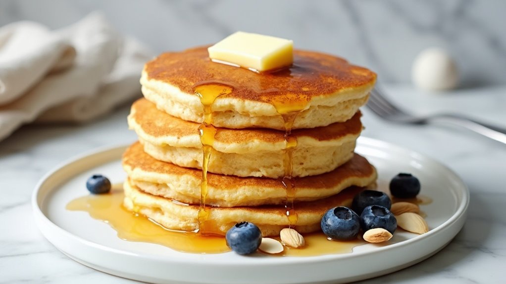 Keto Almond Flour Pancakes - askmsrecipe.com